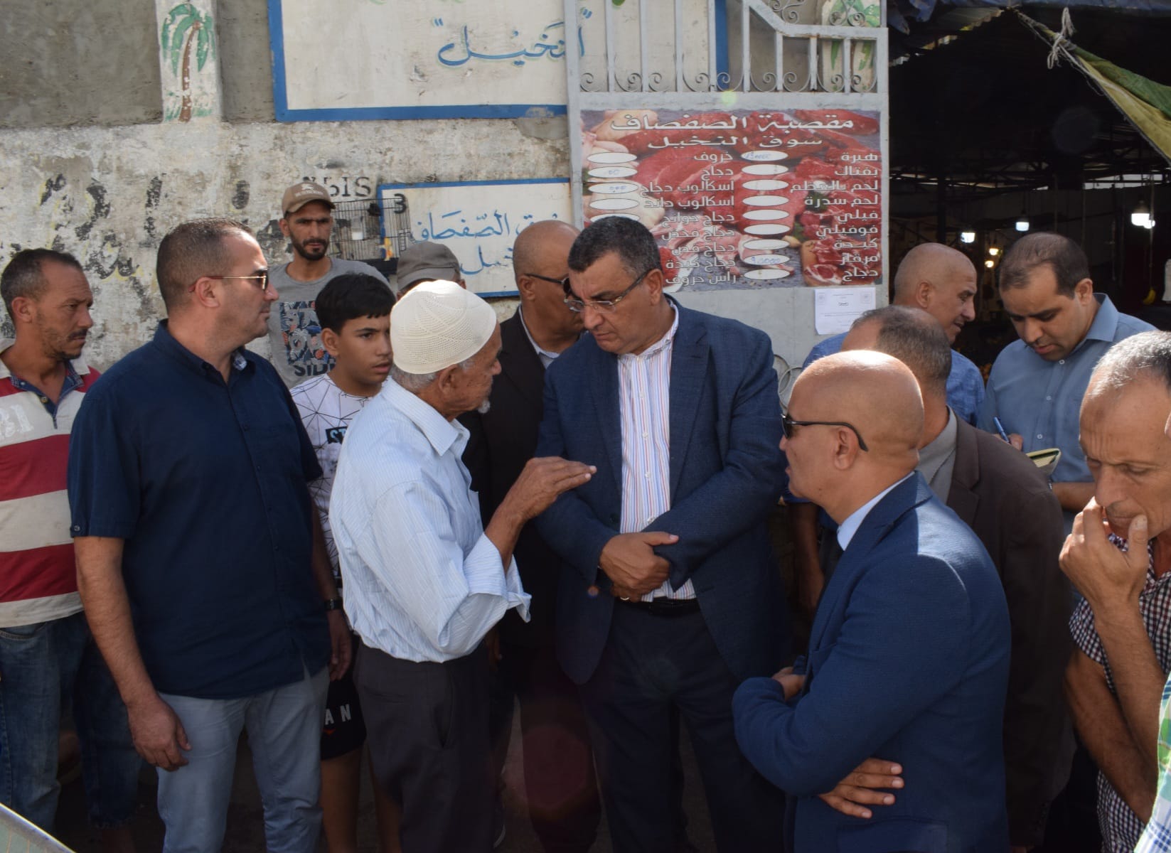 ANNABA / Visite et inspection : La Plaine ouest et le marché de la cité ...