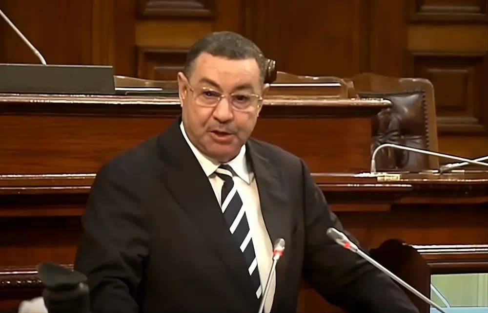 Conseil de la nation Sayoud présente le projet de loi portant ...